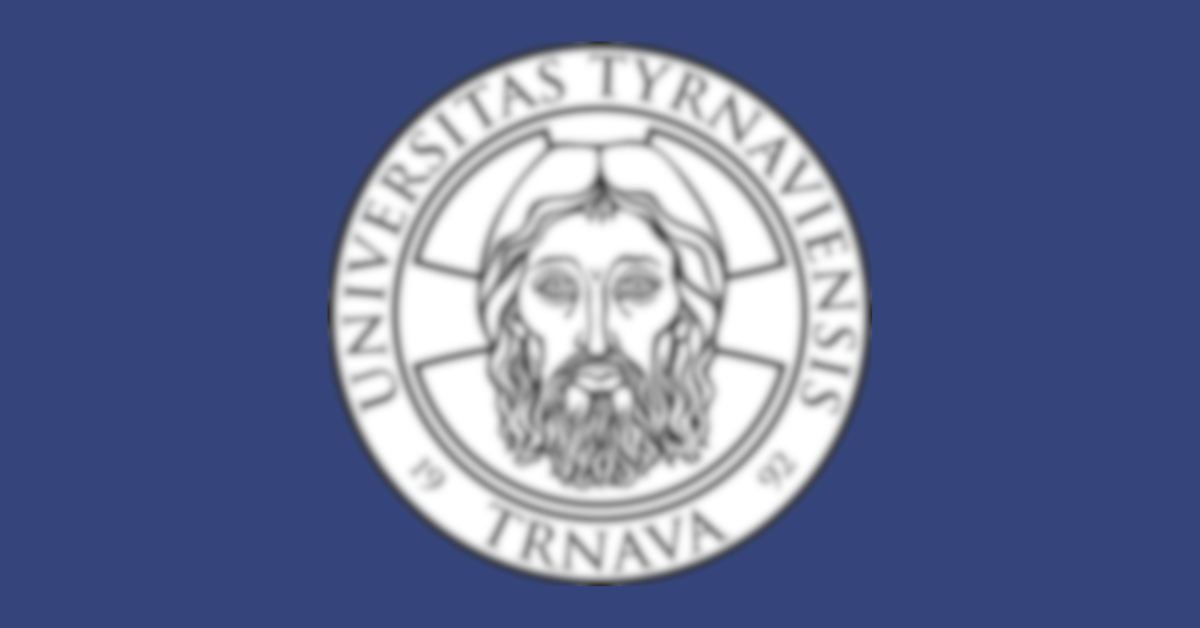 Logo Trnavskej univerzity: Kto je na ňom zobrazený? | Trnavská univerzita v Trnave | TRUNI